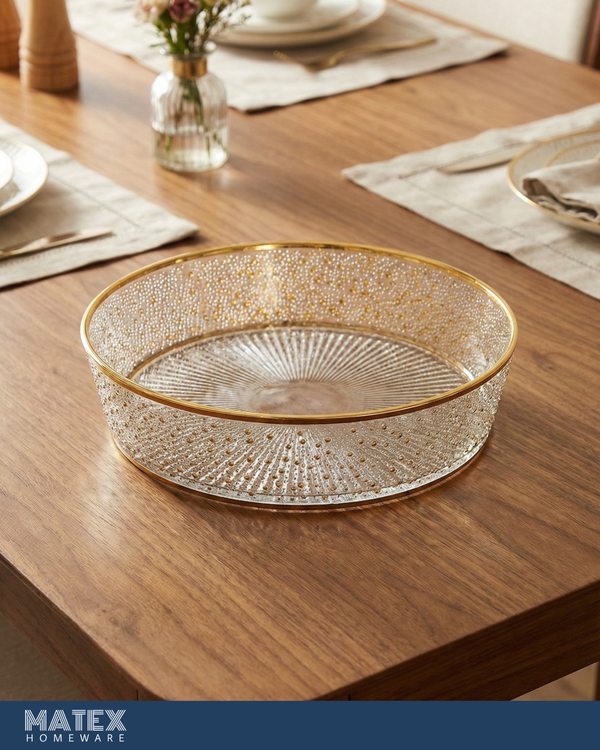 Plexie Round Fruit Plate – MATEX HOME